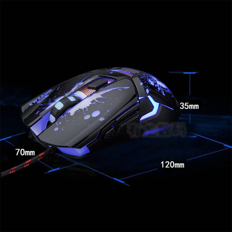 Souris Gamer USB EWEADN T05 / Noir