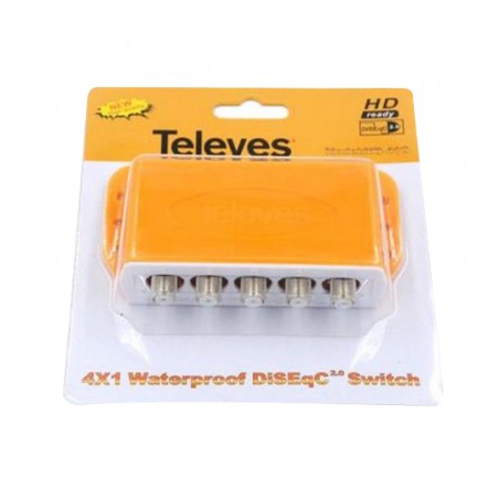 Switch Diseqc 4x1 Étanche Televes MB-41G