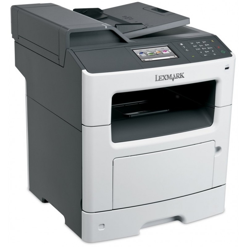 Imprimante Multifonction Laser Noir & Blanc Lexmark MX417de / Réseau / Recto-Verso