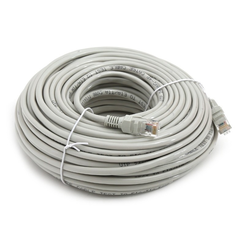 Câble Réseau Platinet Omega CAT5E UTP 20M / Gris