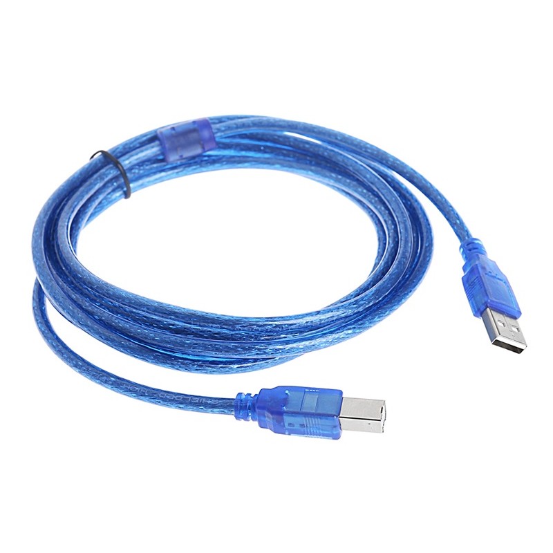 Câble USB pour Imprimante 1.5M / Bleu