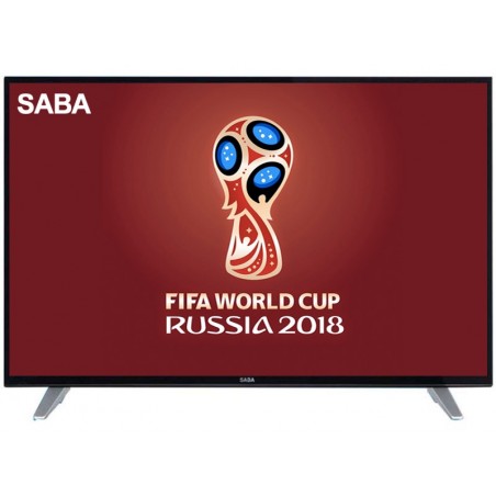 Téléviseur SABA 55" UHD 4K Smart avec Récepteur Intégré / Wifi