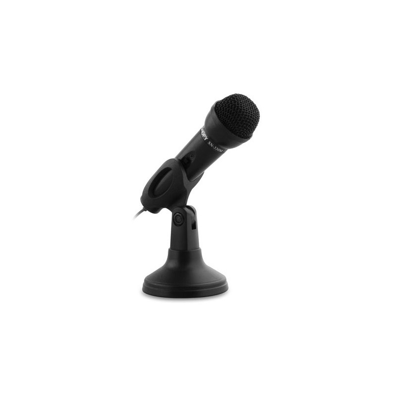 Microphone Avec Support Snopy SN-330M / Noir