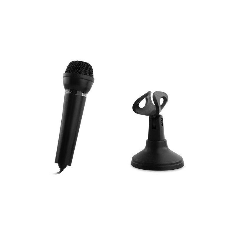 Microphone Avec Support Snopy SN-330M / Noir