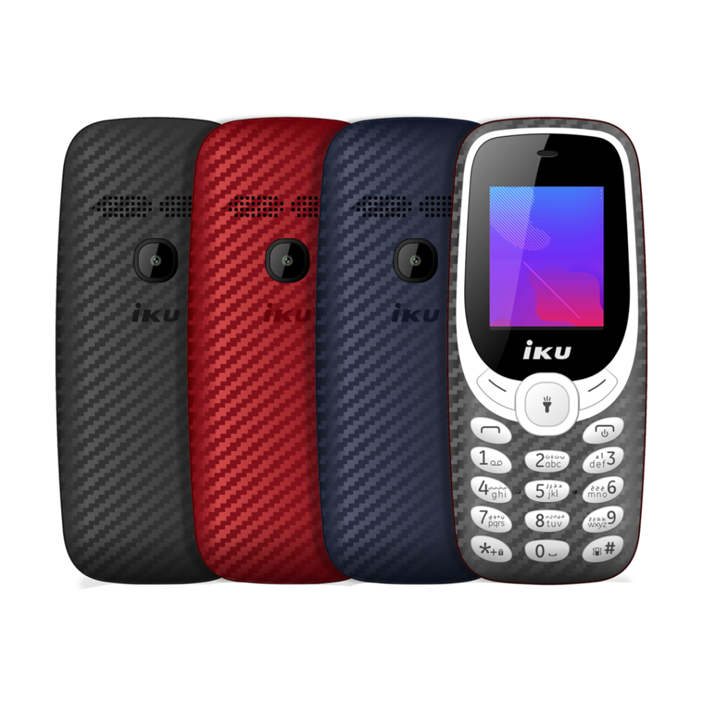 Téléphone Portable IKU V100 / Double SIM / Gris