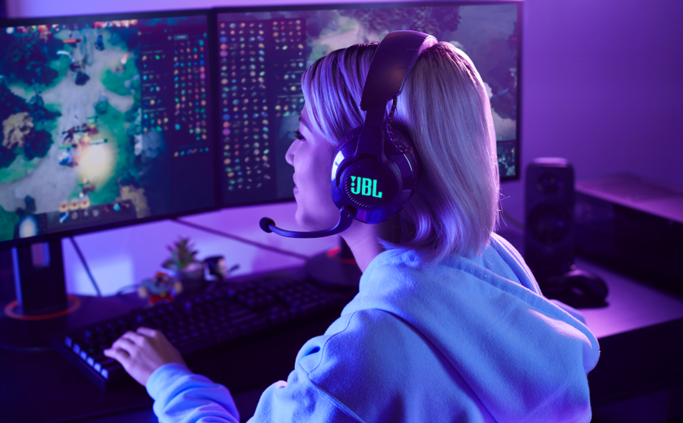 Casque gaming Sans Fil avec micro JBL Quantum 610 / Noir