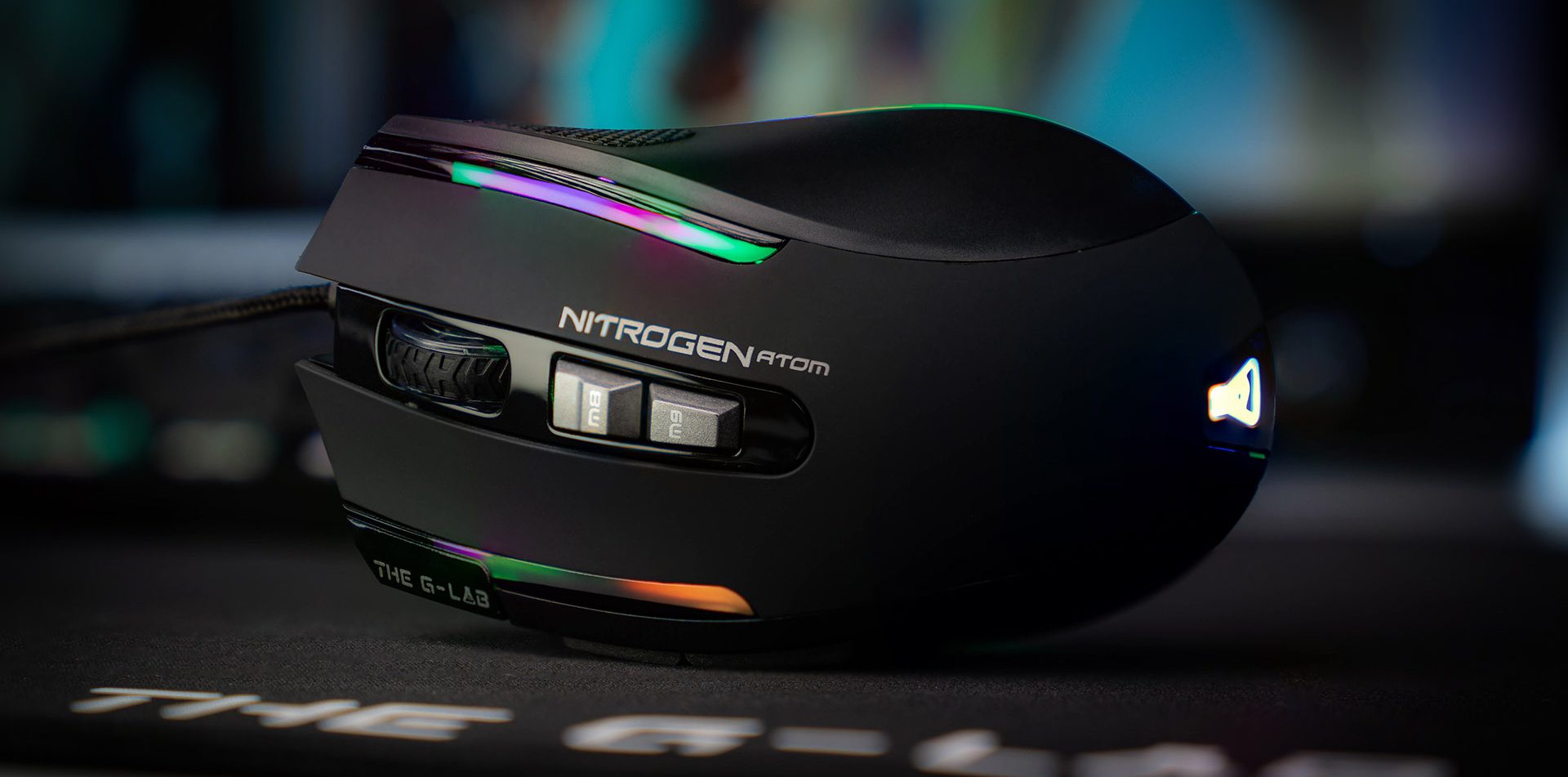 Souris filaire gamer The G-Lab KULT Nitrogen Atome
